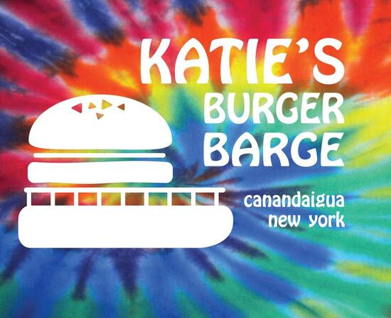 Menu at Katie's Burger Barge, Canandaigua