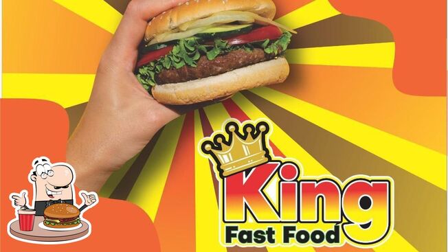 Menu em King Fast Food, Araçatuba