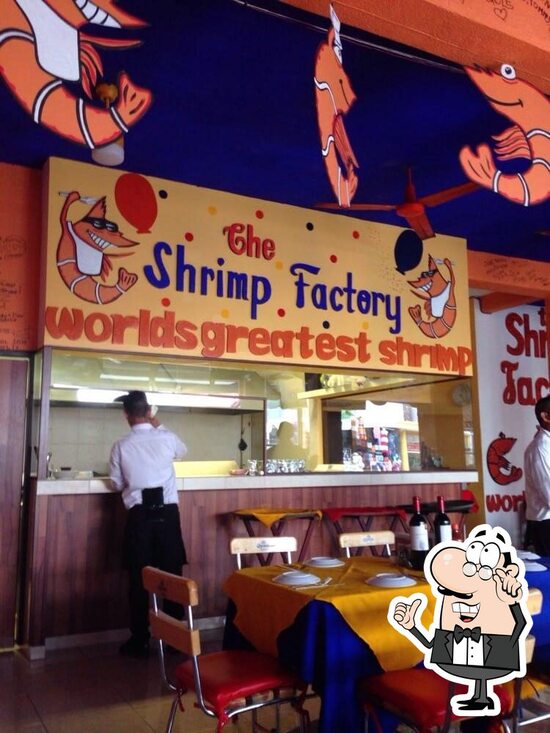 Menu at Shrimp Factory restaurant, Cabo San Lucas