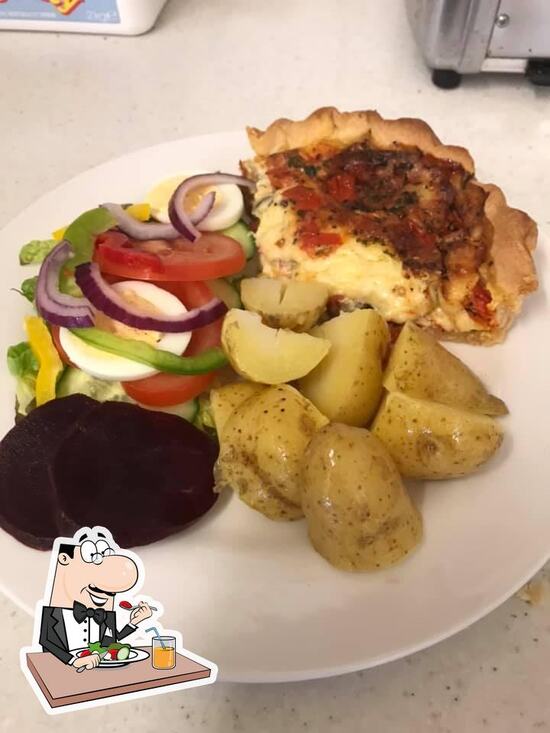 Menu at Linzis cafe, Heywood