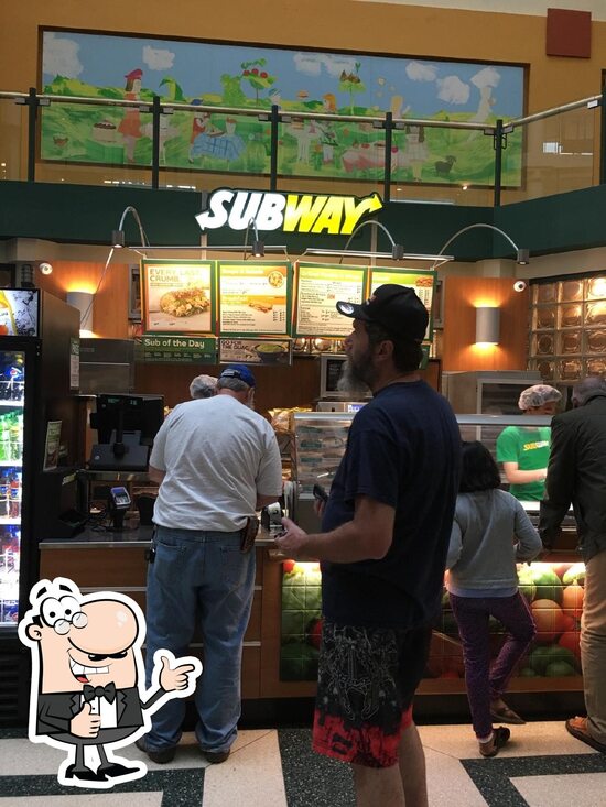 Menu at Subway restaurant, Toronto, Staff/Patients Only