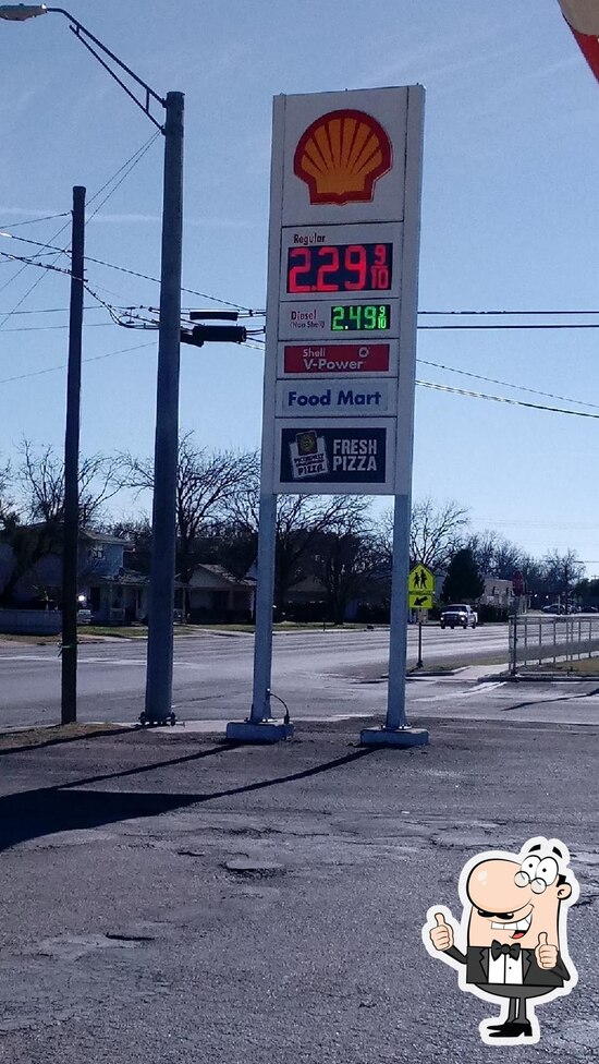 Menu at Shell, Eldorado