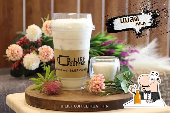 Menu at B.LIEF COFFEE - บีลีฟคอฟฟี่ สาขาหัวหิน cafe, Hua Hin