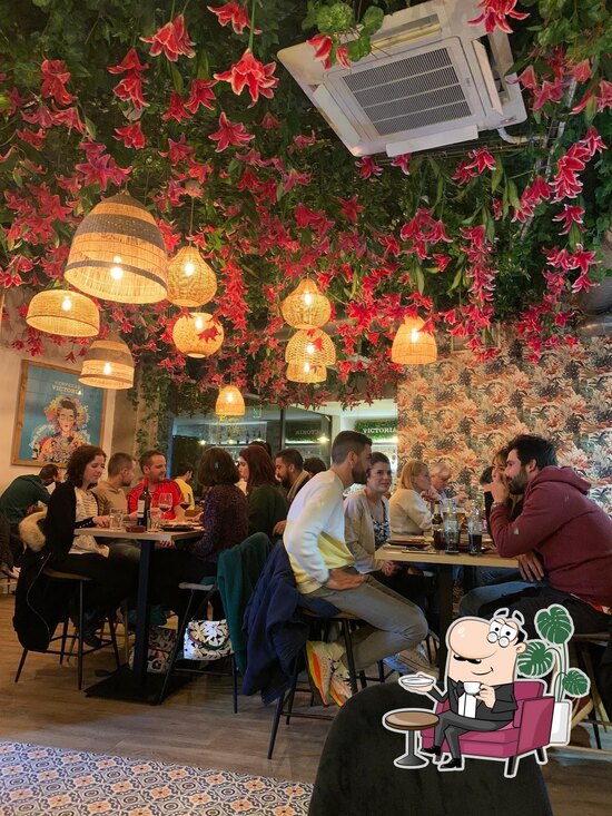 Carta del restaurante El Jardín del Mi Madre, Madrid