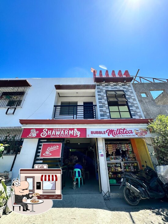 Menu at Salido's restaurant, Kalibo