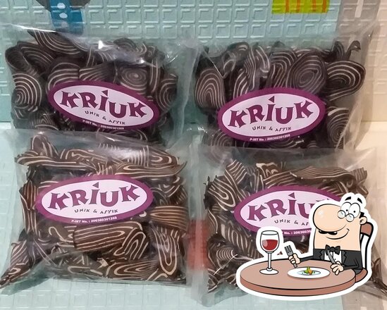 Menu at Kriuk Snack, West Jakarta