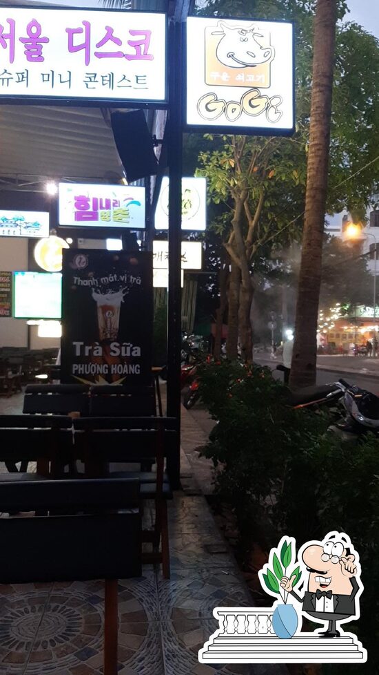 Menu at Phoenix Cafe, Ho Chi Minh City, 168 Hiền Vương