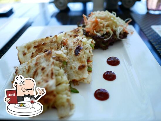 Menu at Cadillac Cafe & Bar, Pattaya City