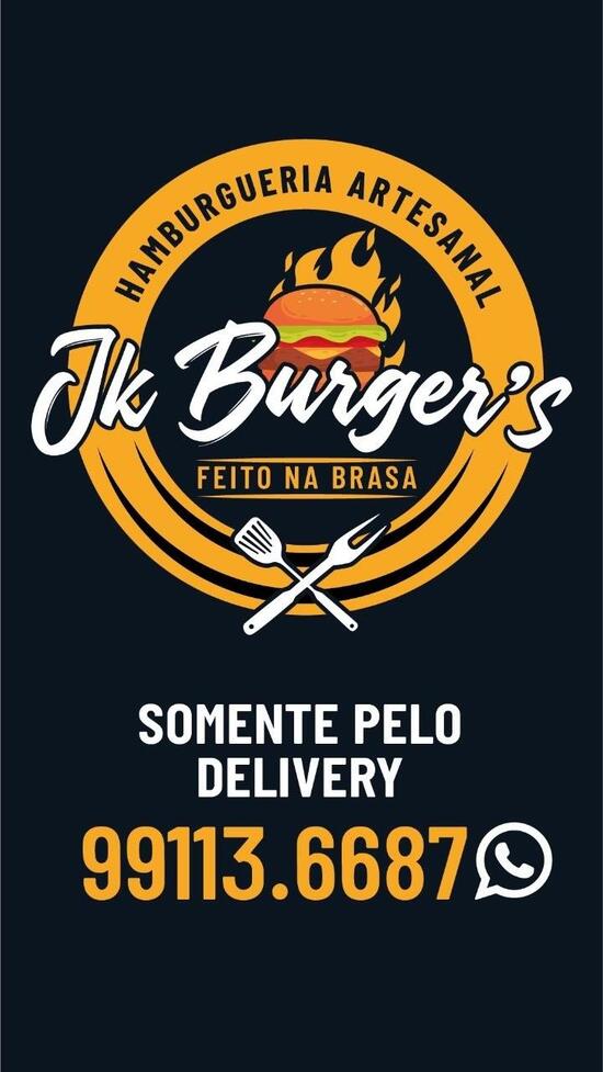 Menu at JK Burger's restaurant, Macapá