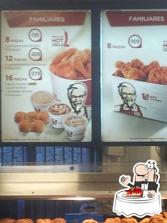 Menu at Kentucky Fried Chicken restaurant, Mexico City, Anillo Perif ...