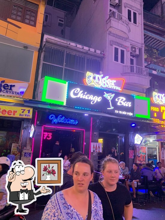 Menu at Chicago Bar, Ho Chi Minh City