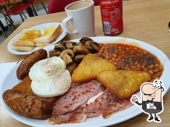 Menu at Local Cafe, Huntingdon