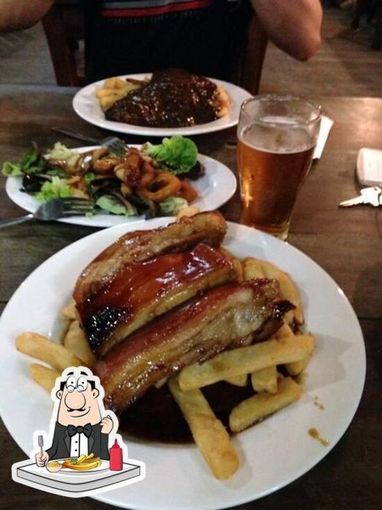 Menu at Great Western Hotel restaurant, Rockhampton City