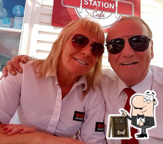 Menu at Old Station Café cafe, Goodwick