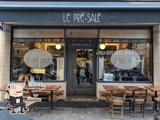 Le Pré Salé, Brussels - Restaurant menu, prices and reviews