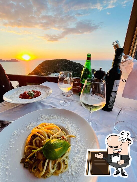 Menu da Tramonto ristorante, Ponza