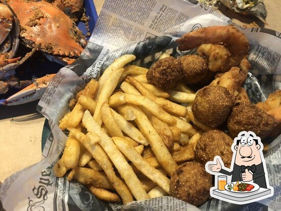 Menu at Mother Shuckers Crab Shack restaurant, Martinsburg