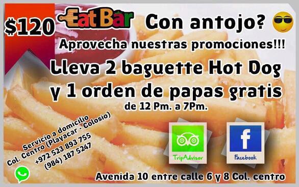 Eat Bar Playa, Playa del Carmen - Restaurant reviews
