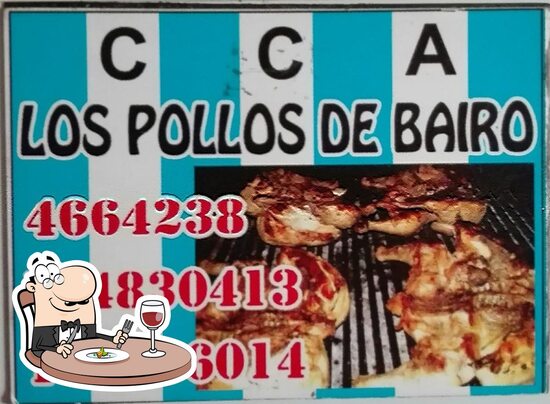 Menu at Los Pollos De Bairo restaurant, Río Cuarto