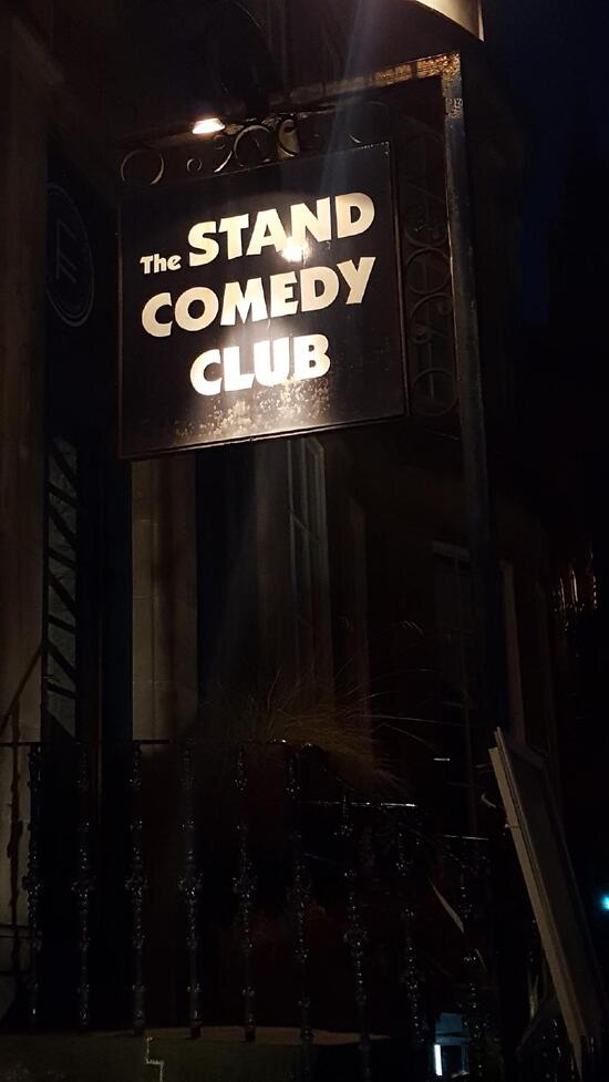 Menu at The Stand Comedy Club, Edinburgh
