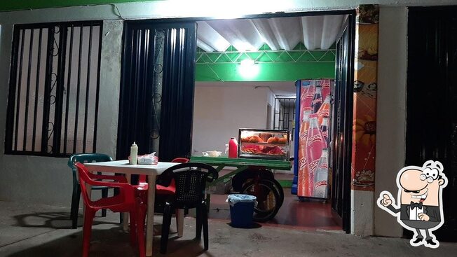 Carta de Resto-bar dónde "LOS CHAMOS" de venezuela, Villanueva