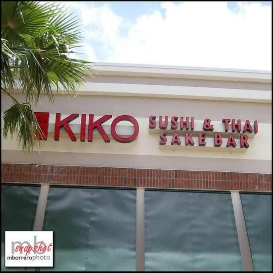 Menu at KIKO Japanese and Thai restaurant, sake bar, Plantation, 801 S ...