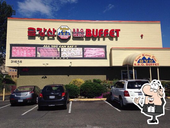 Menu at Kum Kang San BBQ Grill Buffet, Federal Way