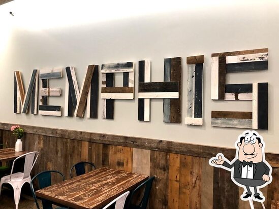 Menu at Levee Coffee & Creamery, Memphis