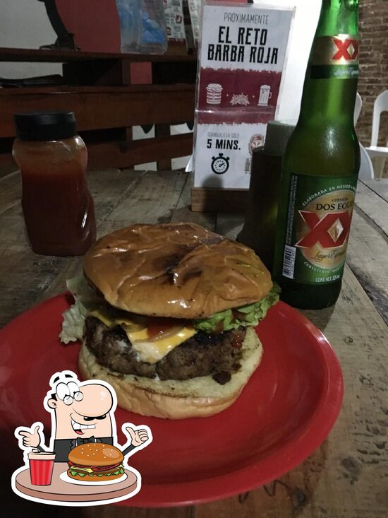 Carta de El Barba Roja Bar&Grill, Yajalón