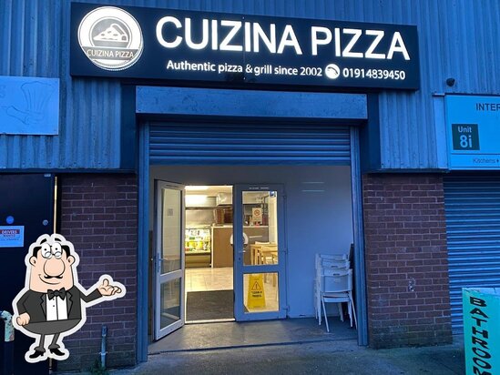 Menu at Cuizina Pizza restaurant, Hebburn