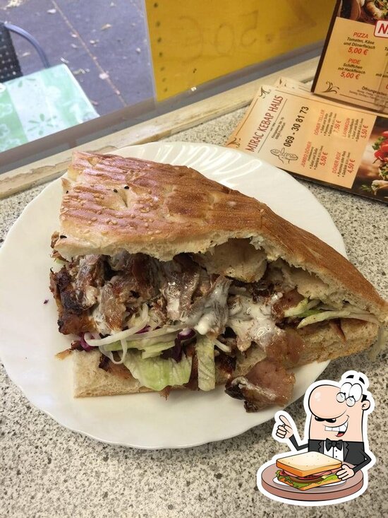 Menu at Mirac Kebab Haus restaurant, Frankfurt