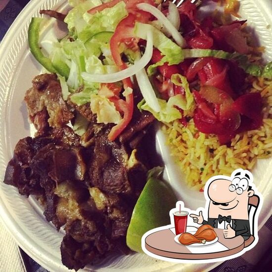 Menu at Somali restaurant, Pine Lake