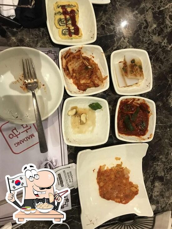 Menu at Madang Korean Restaurant Al Ghazal Golf Club, Abu Dhabi