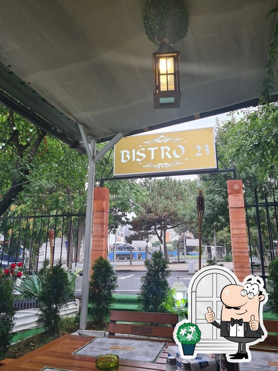 Menu at Bistro 23, Bucharest
