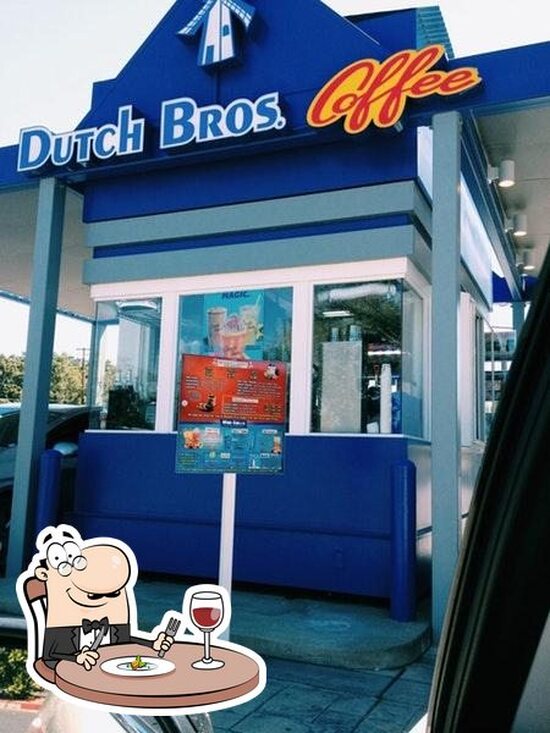 Menu at Dutch Bros. Coffee cafe, Davis