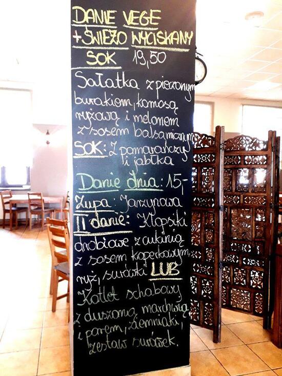 Menu at Prosto od Serca restaurant, Sokołów Podlaski