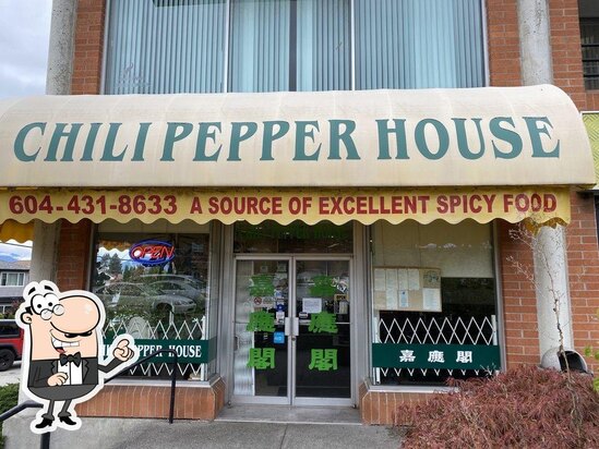 Menu at Chili Pepper House restaurant, Vancouver