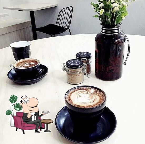 Menu at SOS Cafe, South Yarra