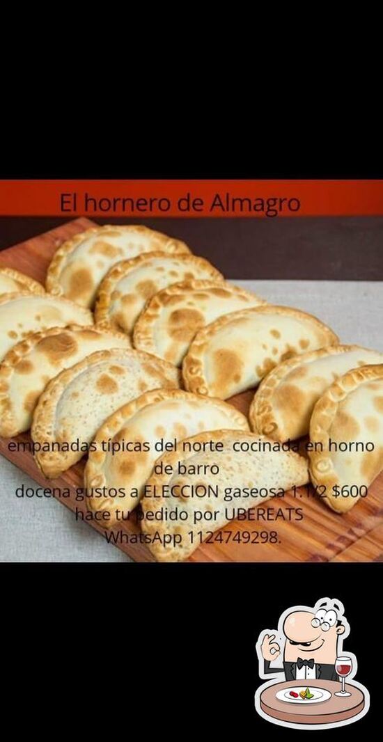 Menu at El Hornero restaurant, Buenos Aires, Gascón 1002