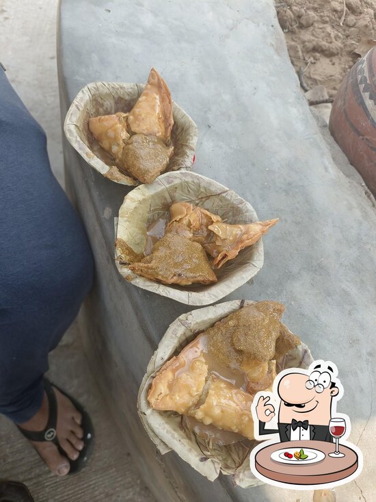 Menu at Ram singh ke samose, Narnaul