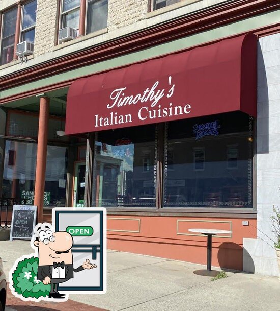 Menu at Timothy's Restaurant & Pizzeria, Lee