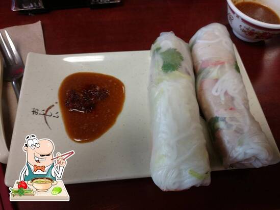 Menu at Pho 76 restaurant, Wausau, W Rosecrans St