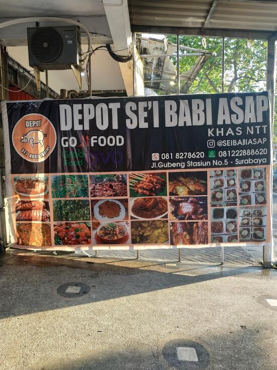 Menu at Depot SeiBabi Khas NTT LEGENDA restaurant, Surabaya, Jl ...