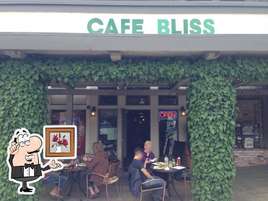 Menu at Cafe Bliss, Belmont