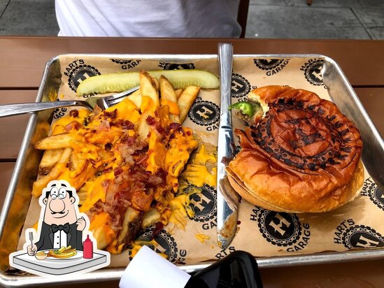 Hart's Garage in Hampshire - Restaurant menu and reviews