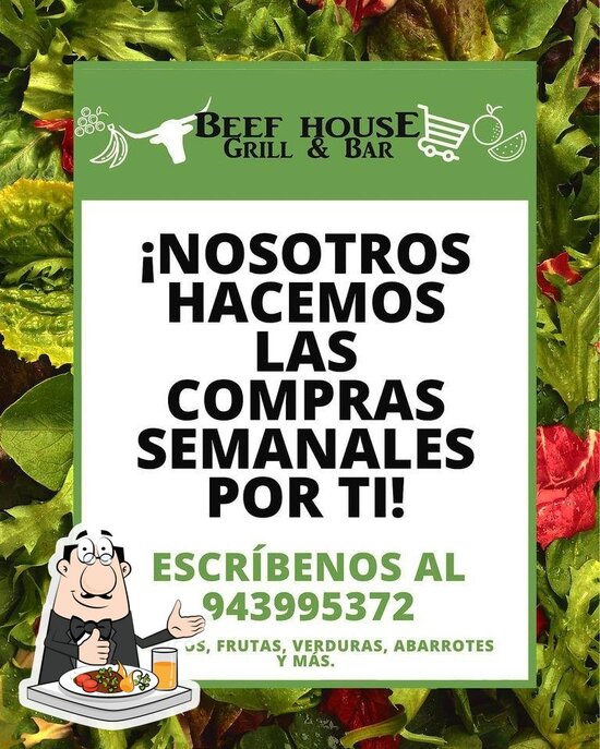 Menu at Beef House pub & bar, Piura, Perú