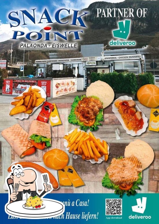 Menu at Imbiss Snackpoint pub & bar, Bolzano