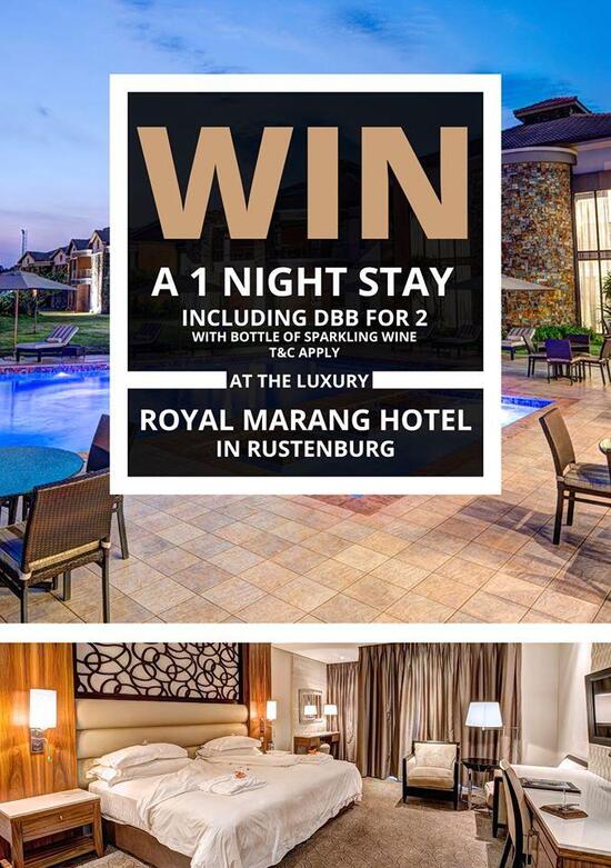 Menu at Royal Marang Hotel pub & bar, Phokeng