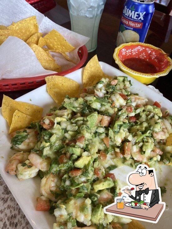 Menu at Taco rojas restaurant, Cave Spring