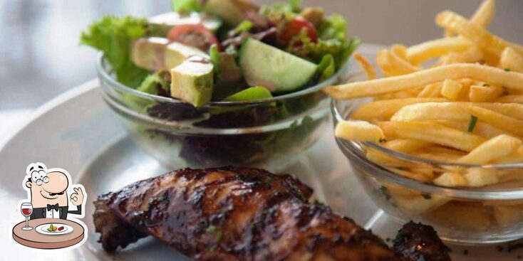 Menu at Thrive Cafe, Soweto